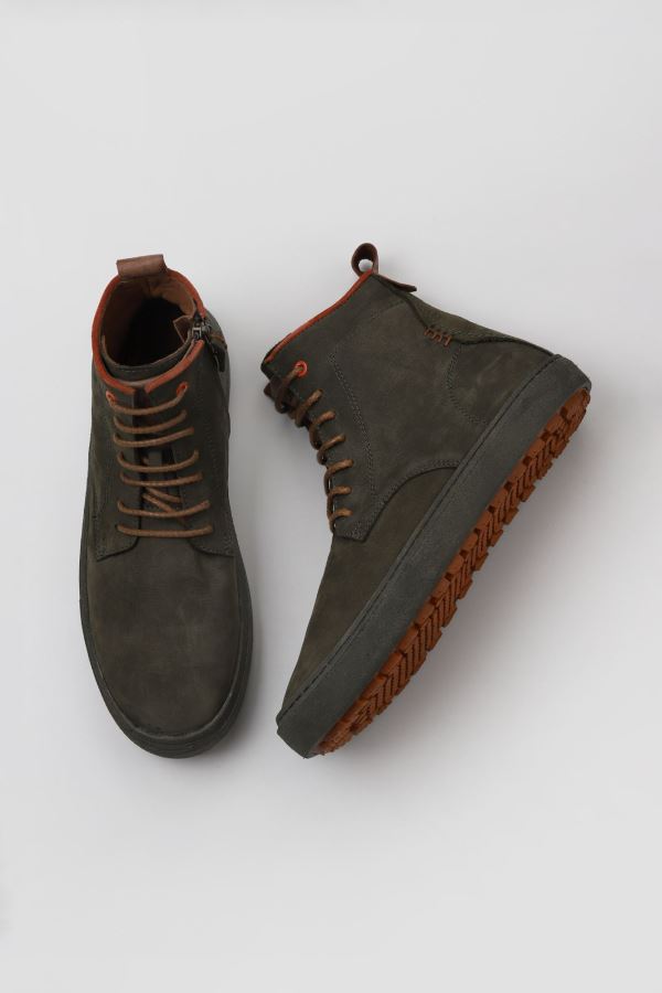 MAVİ SÜET ERKEK BOT | Bueno Shoes